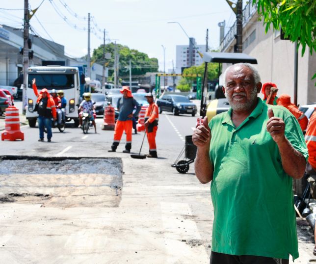 Notícias Prefeitura De Manaus Intensifica Obras De Manutenção Viária